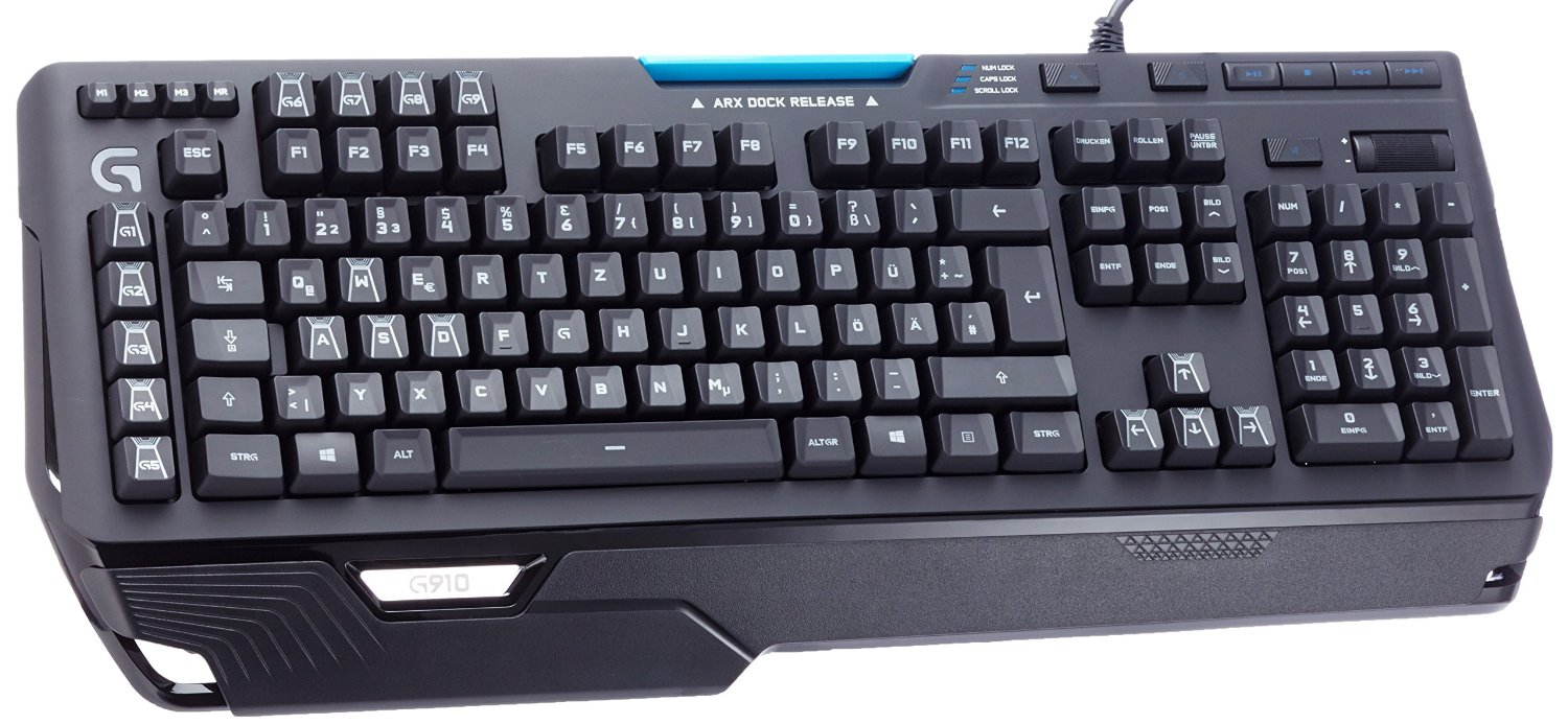 Logitech G910 Orion Spark mechanische Gaming-Tastatur QWERTZ schwarz | eBay